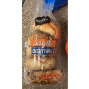 Signature Select Bagels, Everything: Calories, Nutrition Analysis ...