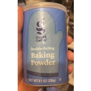 Good & Gather Baking Powder: Calories, Nutrition Analysis & More ...