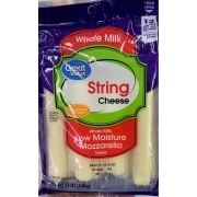 Great Value String Cheese, Whole Milk, Low Moisture Mozzarella ...