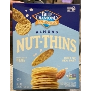 Blue Diamond Cracker Snacks, Nut & Rice, Almond Nut Thins: Calories ...