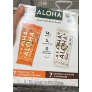 Aloha Chips Bars, Chocolate Peanut Butter, Coconut Chocolate Almond ...