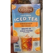 Celestial Seasoning Inc Iced Tea, Cold Brew: Calories, Nutrition ...
