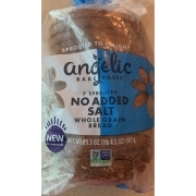 Angelic Bakehouse Bread, Whole Grain, No Added Salt: Calories ...