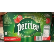 Perrier Water, Mineral, Flavored, Strawberry, Canned: Calories ...