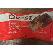 Quest Candy Bites, Gooey Caramel With Peanuts: Calories, Nutrition ...