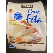Krinos Cheese, Greek Feta: Calories, Nutrition Analysis & More | Fooducate