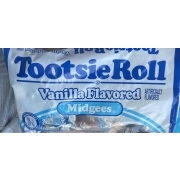 Midgees Chocolate Candy, Tootsie Roll, Vanilla Flavored: Calories ...