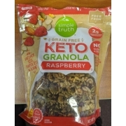Simple Truth Granola, Keto, Grain Free, Raspberry: Calories, Nutrition ...