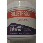 Bulletproof Collagen Protein, Chocolate: Calories, Nutrition Analysis ...