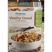 Fit & Active Vitality Cereal, Vanilla Almond: Calories, Nutrition ...