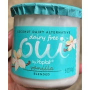 Oui Coconut Dairy Alternative, Vanilla: Calories, Nutrition Analysis ...