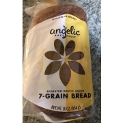 Angelic Bakehouse Bread, 7-Grain, Sprouted Whole Grain: Calories ...