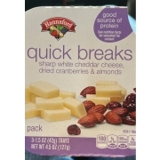 Hannaford Snack Pack: Calories, Nutrition Analysis & More | Fooducate