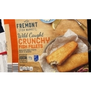 Fremont Fish Market Fillets, Fish, Crunchy, Wild Caught: Calories ...