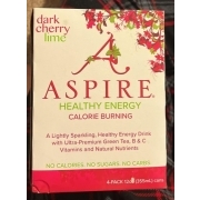 Aspire Healthy Energy Drink, Dark Cherry Lime: Calories, Nutrition ...