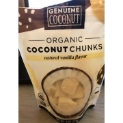 Genuine Coconut Coconut Chunks, Natural Vanilla, Organic: Calories ...