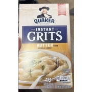 Quaker Instant Grits, Butter Flavor: Calories, Nutrition Analysis ...