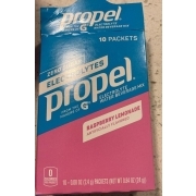 Propel Water Beverage Mix, With Electrolytes And Vitamins, Raspberry ...