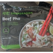 Snapdragon Beef Pho, Rice Noodles, Beef Flavor Broth: Calories ...