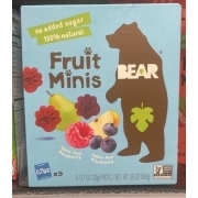 Bear Fruit Minis, Apple, Pear, Raspberry: Calories, Nutrition Analysis ...