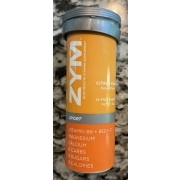 ZYM Supplement, Electrolyte Vitamin, Citrus Fruit: Calories, Nutrition ...