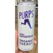 Purps Fuel, Organic, Energy, Dietary Supplement: Calories, Nutrition ...