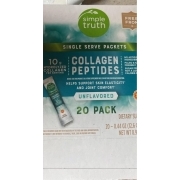 Simple Truth Peptides, Collagen, Unflavored: Calories, Nutrition ...