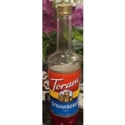 Torani Syrup, Strawberry: Calories, Nutrition Analysis & More | Fooducate