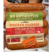 Lidl Sausage, Chicken, Italian, Fully Cooked: Calories, Nutrition ...