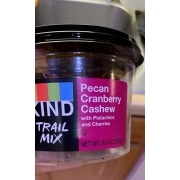 KIND Trail Mix, Pecan, Cranberry, Cashew With Pistachios And Cherries ...