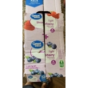 Great Value Nonfat Yogurt, Variety Pack: Calories, Nutrition Analysis ...