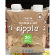 Ripple Protein Shake, Plant Based: Calories, Nutrition Analysis & More ...