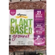 Wegmans Ground Beef, Plant Based: Calories, Nutrition Analysis & More ...