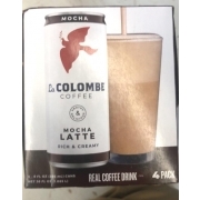 La Colombe Coffee Coffee, Latte, Mocha. Rich & Creamy: Calories ...
