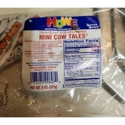 HOWE Mini Cow Tales: Calories, Nutrition Analysis & More | Fooducate