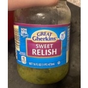 Great Gherkins Relish, Sweet: Calories, Nutrition Analysis & More ...