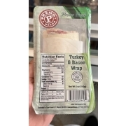Premo Brand Wrap, Turkey & Bacon: Calories, Nutrition Analysis & More ...