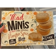 Mad Minis Cookie Sandwiches, Ice Cream, Pumpkin Spice: Calories ...
