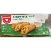 Summ! Spring Rolls, Crispy Vegetable: Calories, Nutrition Analysis ...