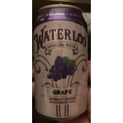 WaterLoo Sparkling Water, Grape: Calories, Nutrition Analysis & More ...