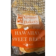 Guam Bakery Rolls, Sweet Bread, Hawaiian: Calories, Nutrition Analysis ...