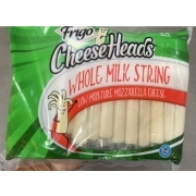 Frigo Cheese Heads Cheese, Mozzarella, Low -Moisture: Calories ...