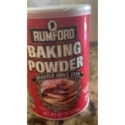Rumford Baking Powder: Calories, Nutrition Analysis & More | Fooducate