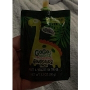 Materne GoGo Squeez Zippin' Zingin' Pear Fruit and Veggies on the Go ...