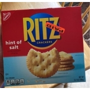 Nabisco Ritz Crackers, Hint of Salt: Calories, Nutrition Analysis ...