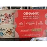 Wallaby Yogurt Company Yogurt, Whole Milk, Aussie Greek Style, Grade A ...