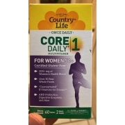 Country Life Multivitamin For Women, Core Daily 1: Calories, Nutrition ...