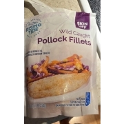 Rising Tide Pollock Fillets, Wild Caught, Skinless & Boneless: Calories ...