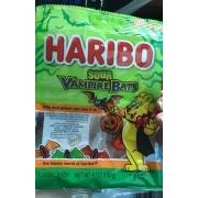 Haribo Gummi Candy, Sour Vampire Bats: Calories, Nutrition Analysis ...