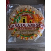 Casa De Amigos Wrap, Tortillas, Flour: Calories, Nutrition Analysis ...